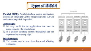Different types of DBMS | PPTX