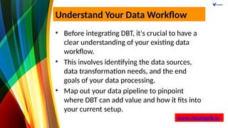 Data Build Tool Training | DBT Training | PPTX