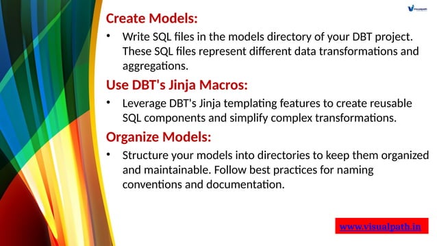 Data Build Tool Training | DBT Training | PPTX