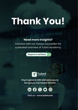 Best Data & Business Analytics Program Brochures | Tutort Academy | PDF