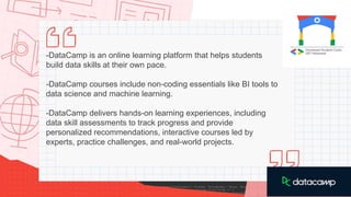 Start Your Career in Data Science Using Data Camp.pptx