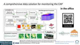 DataCAP Sentinel datacubes, crowdsourced street-level images and ...