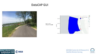 DataCAP Sentinel datacubes, crowdsourced street-level images and ...