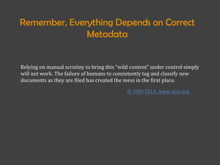 Automated Data Capture and Extraction with ChronoScan for Automated Metadata and Classification ...