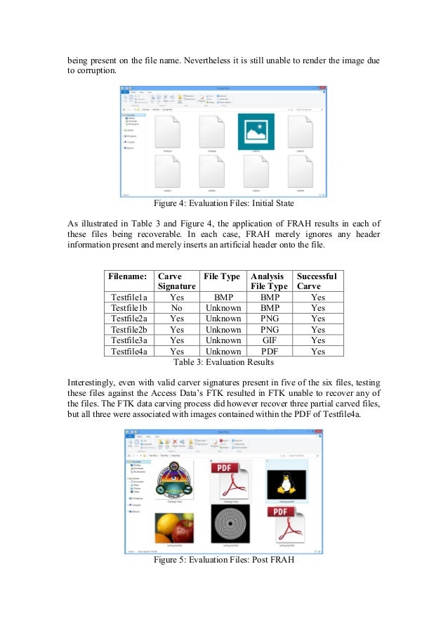 Data carving using artificial headers info sec conference