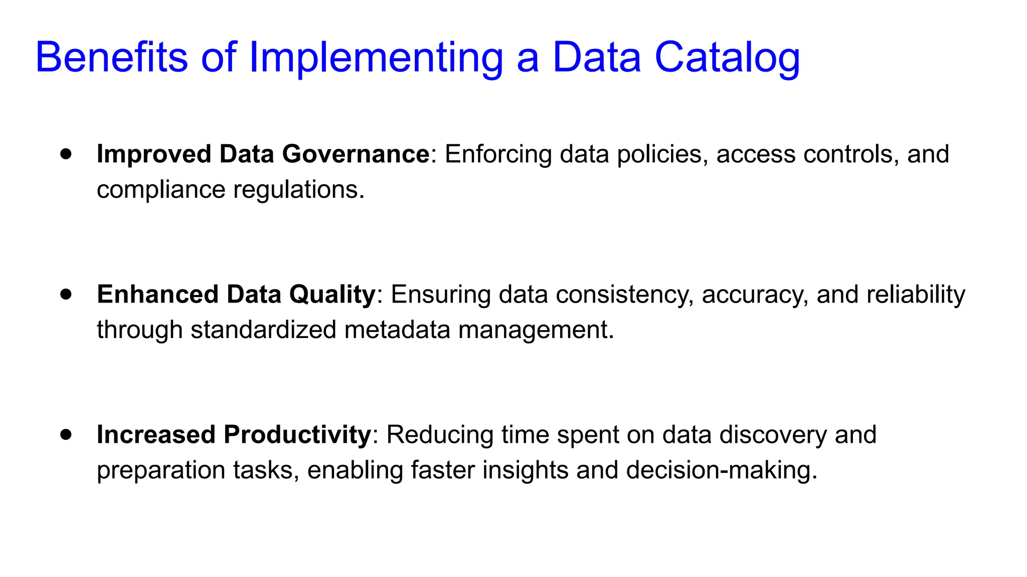 Data Catalog: Centralizing Data Management for Better Control | PPT