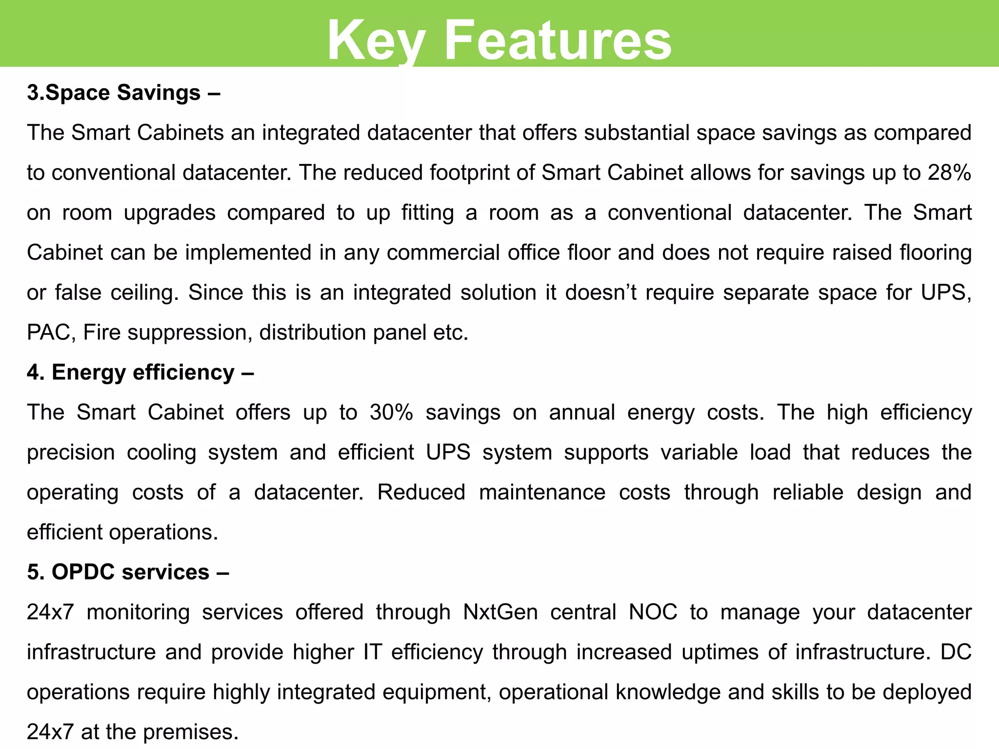 Grenn Mini Data center | PPT