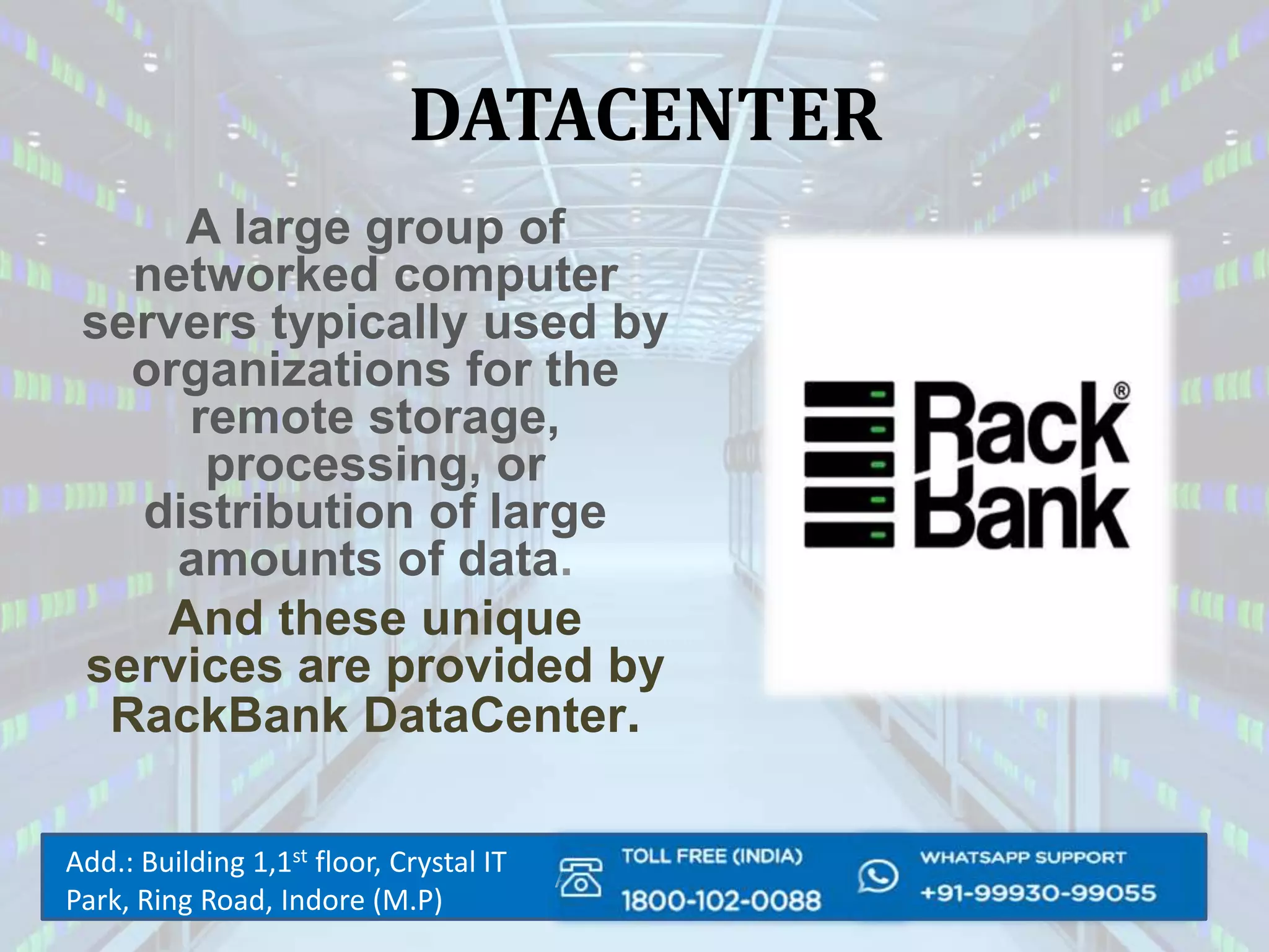 Rackbank Data center Pvt Ltd. | PPTX