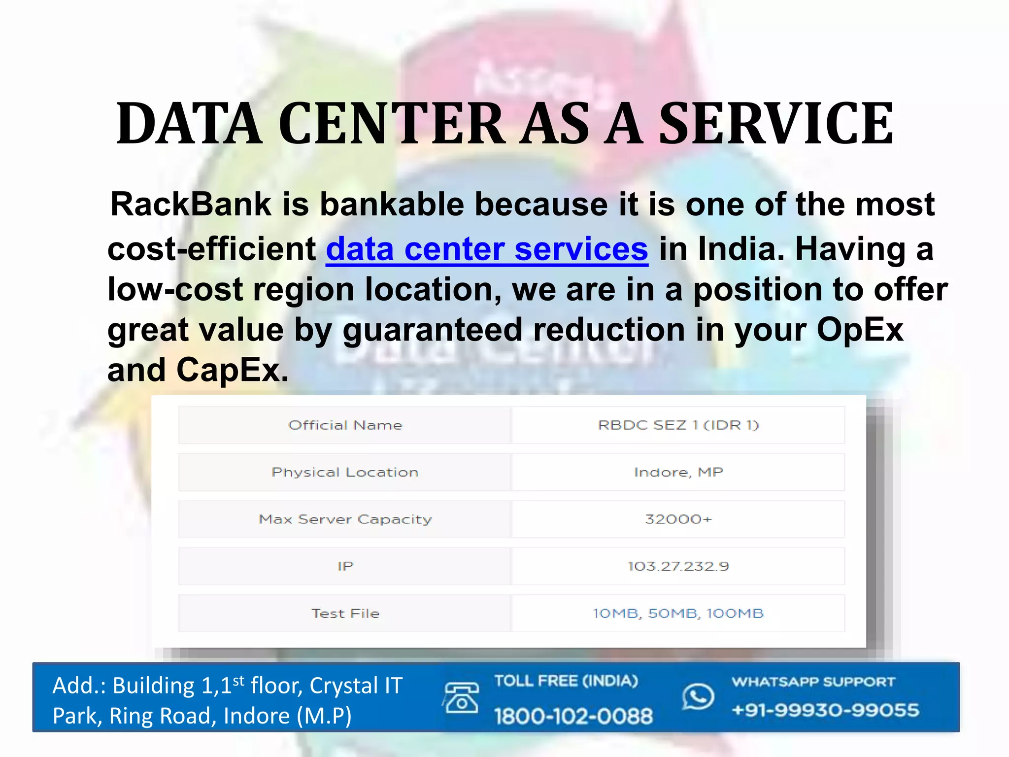 Rackbank Data center Pvt Ltd. | PPTX