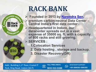 Rackbank Data center Pvt Ltd. | PPTX