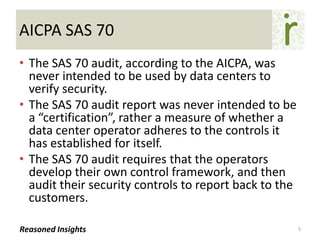Data Center Audit Standards | PPT