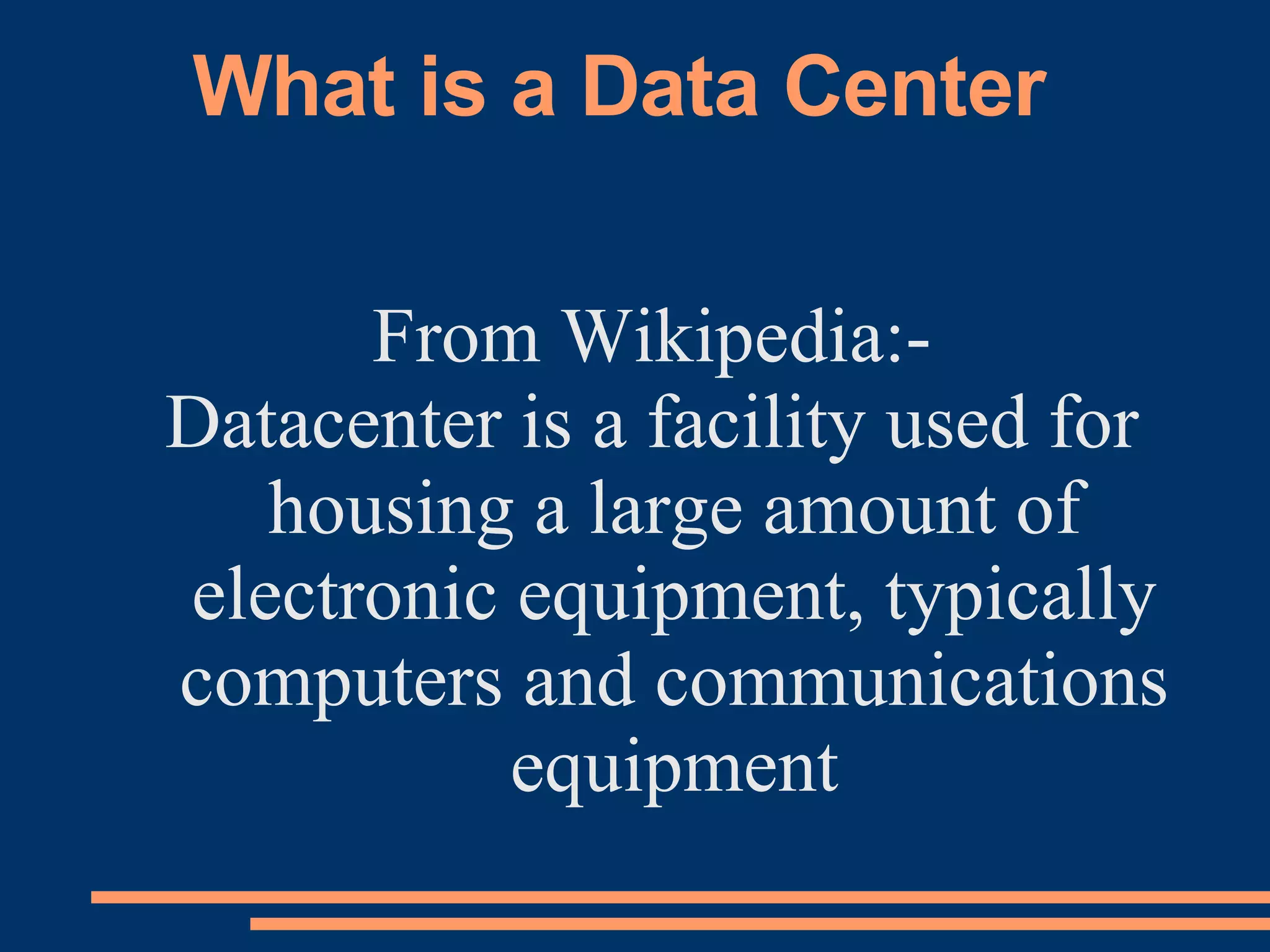 Datacenter101 | ODP