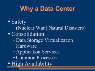 Datacenter101 | ODP