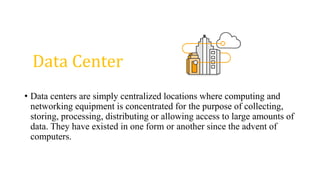 Data center architecture | PPTX