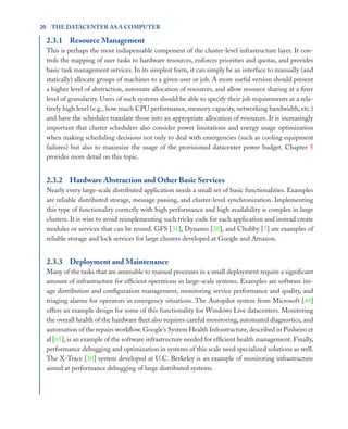 Datacenter as computer | PDF