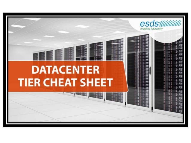 Datacenter Tier Cheat Sheet | PPTX