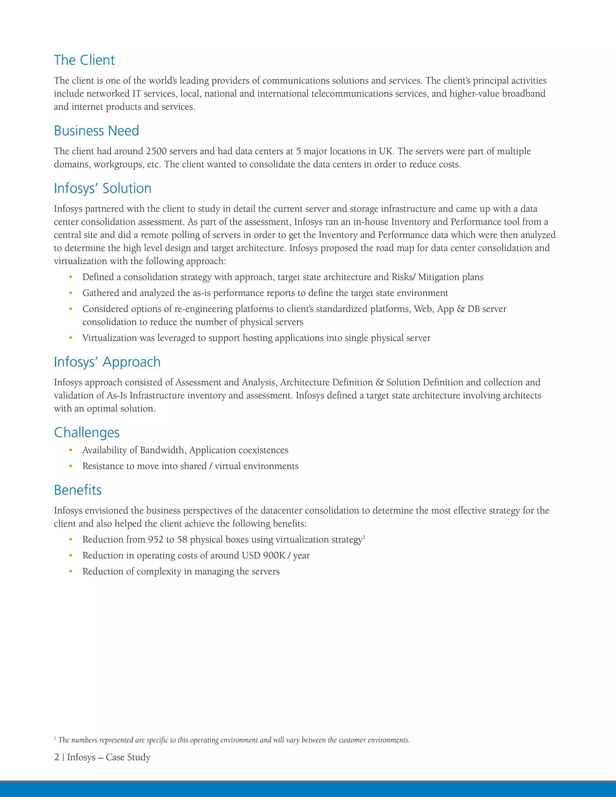 Data Center Consolidation Services | PDF