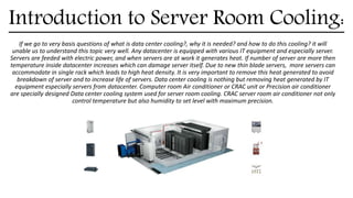 Data Center Cooling Design - Datacenter-serverroom | PPTX