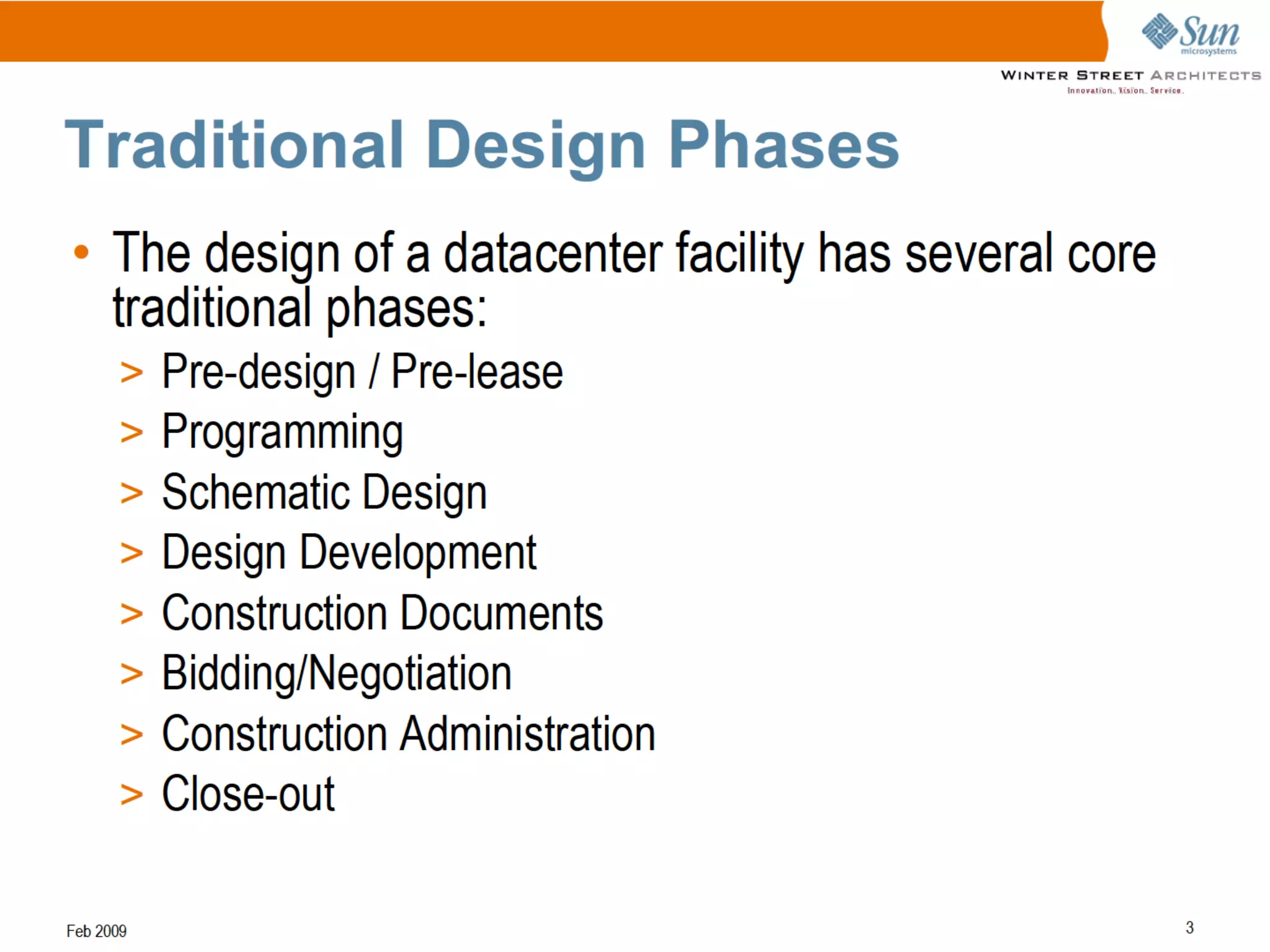 Datacenter Design Phases | PDF