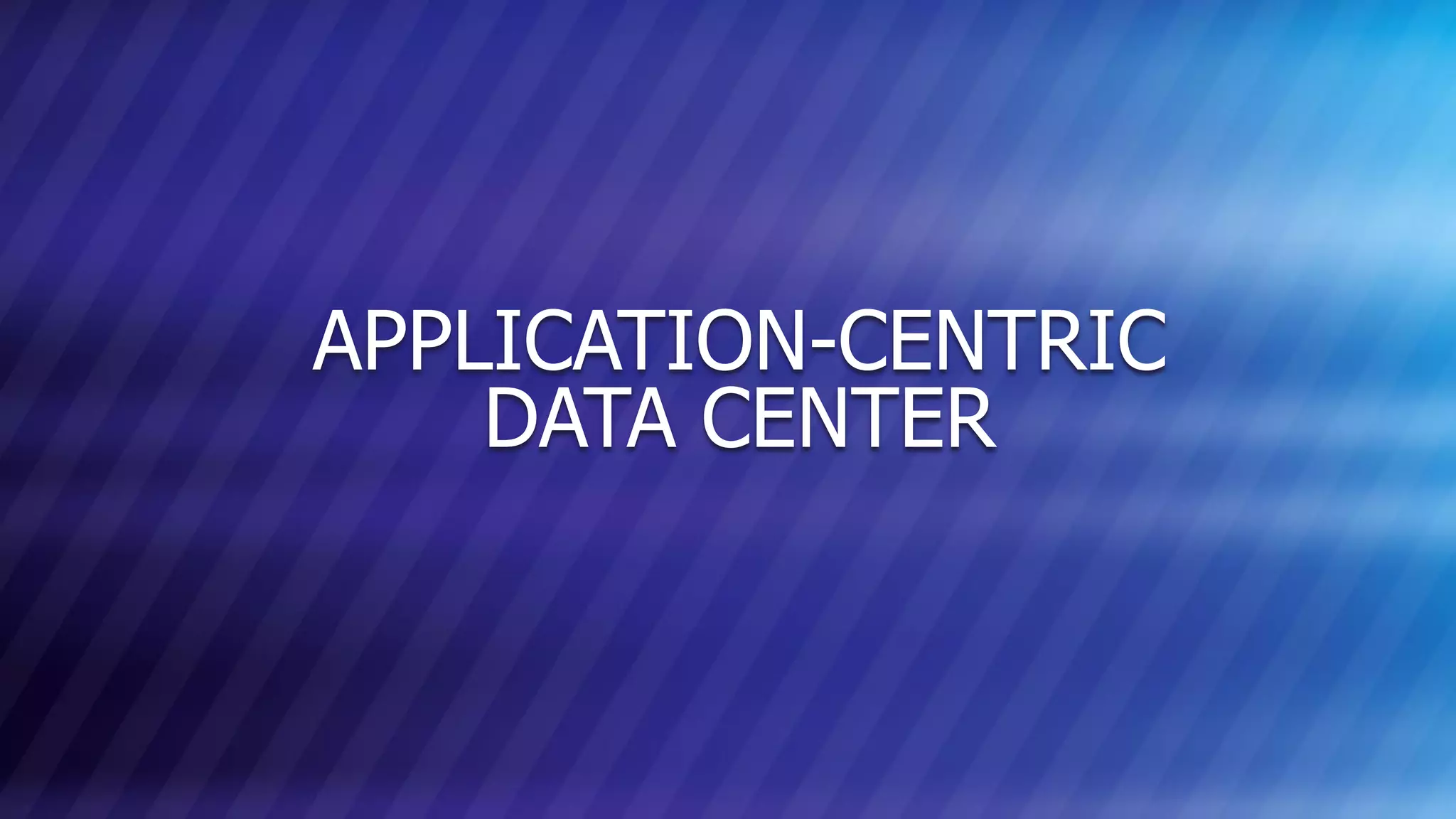 Data-Centric Infrastructure for Agile Development | PPT