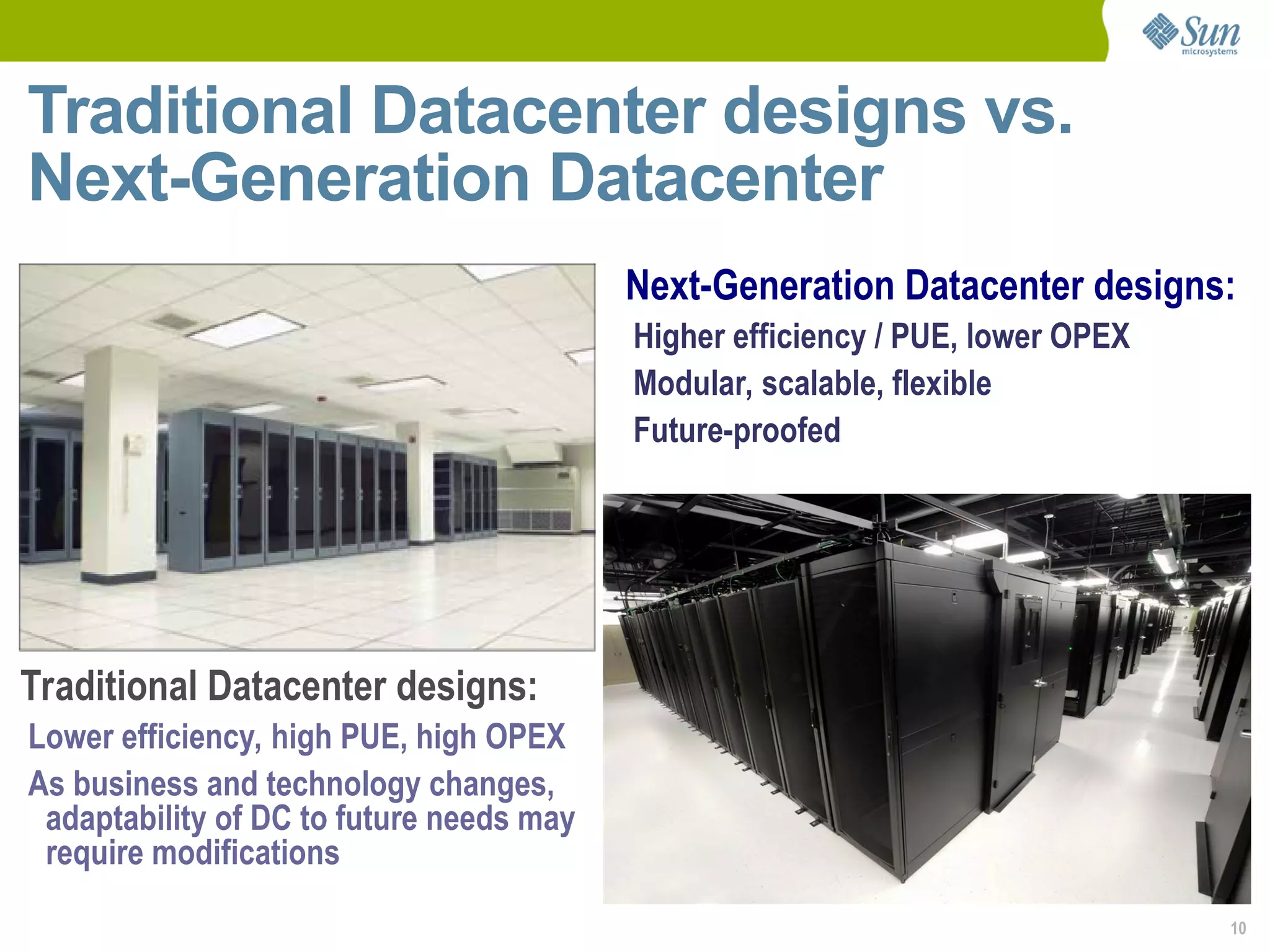 Datacenter Efficiency: Building for High Density | PPT