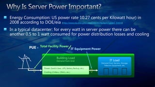 Energy Efficiency Considerations in Large Datacenters | PPT | Free Download
