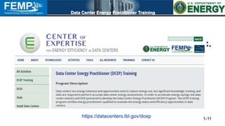 Data center energy practitioner (dcep) dc pro-tools | PPT