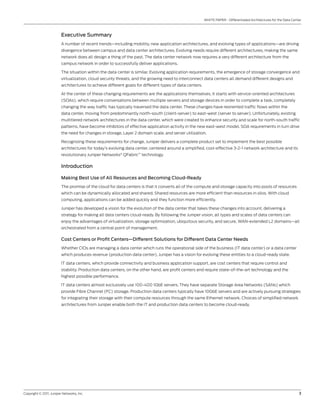 Juniper: Data Center Evolution | PDF