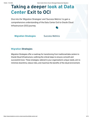 Data Center Exit to Cloud Migration Services | PDF