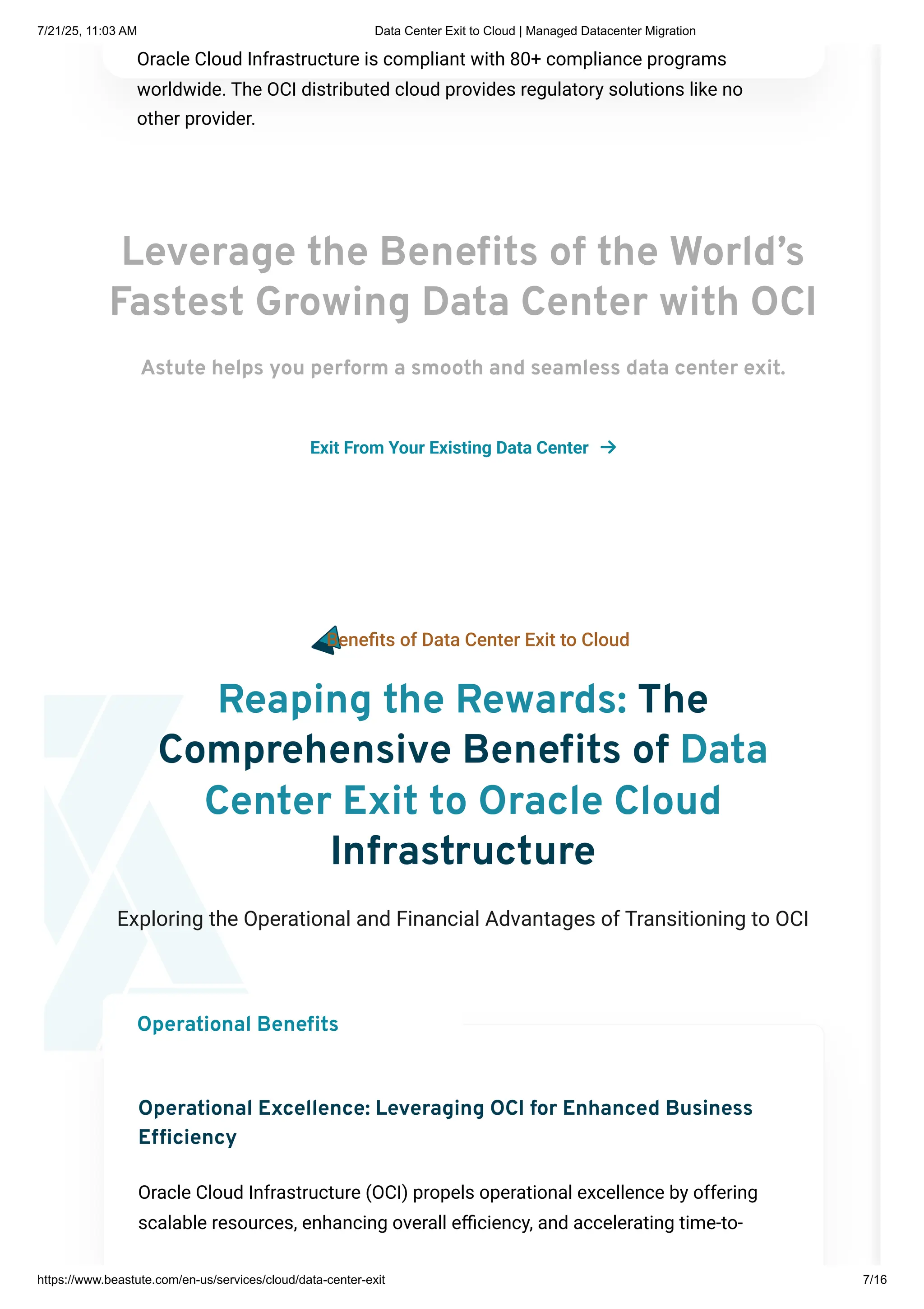 Data Center Exit to Cloud with Managed Datacenter Migration.pdf