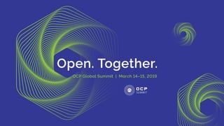 Data center facility coyle iso containers for Open Compute Project | PPT