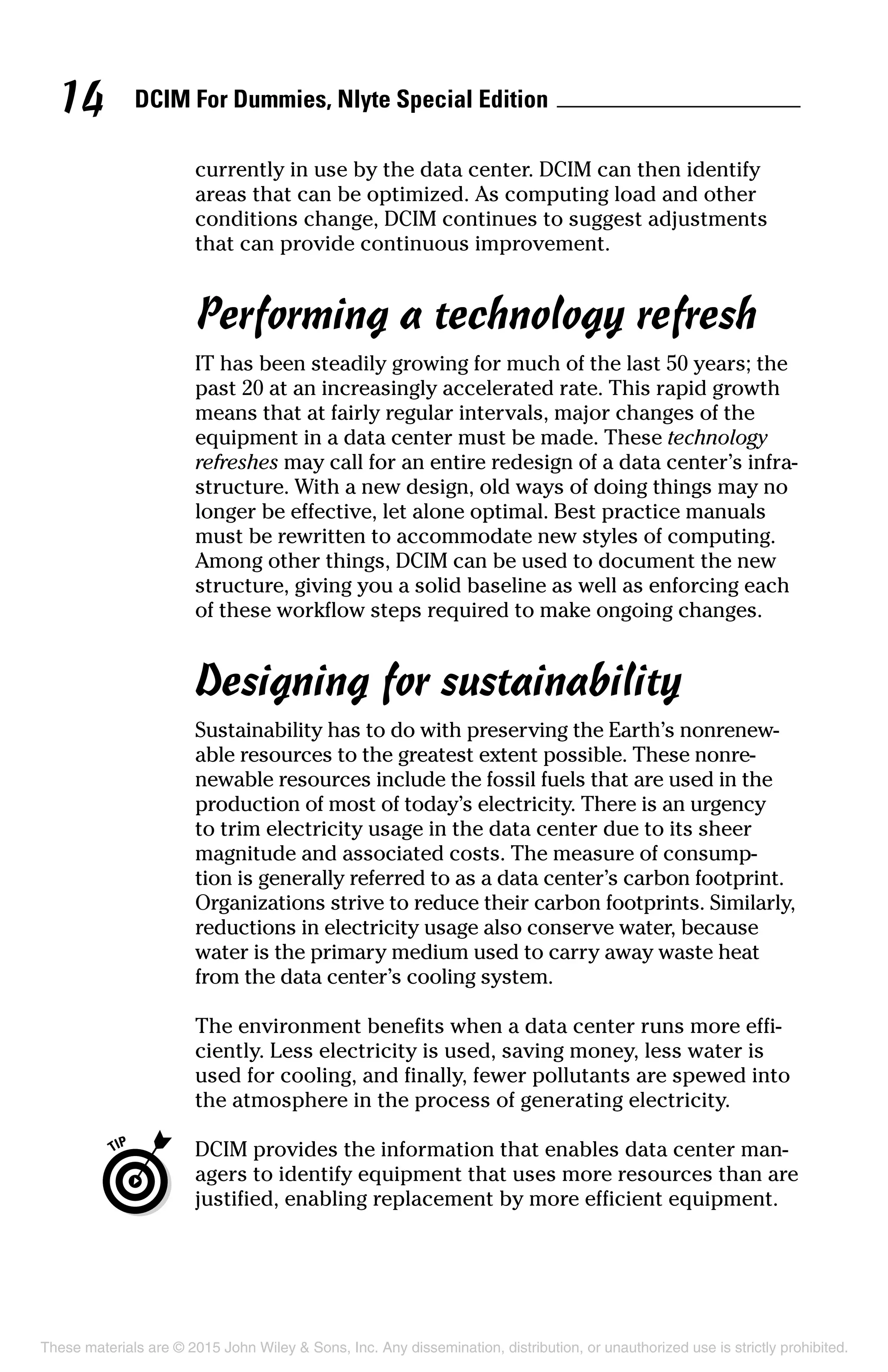 Data center infrastructure management (dcim) for dummies | PDF
