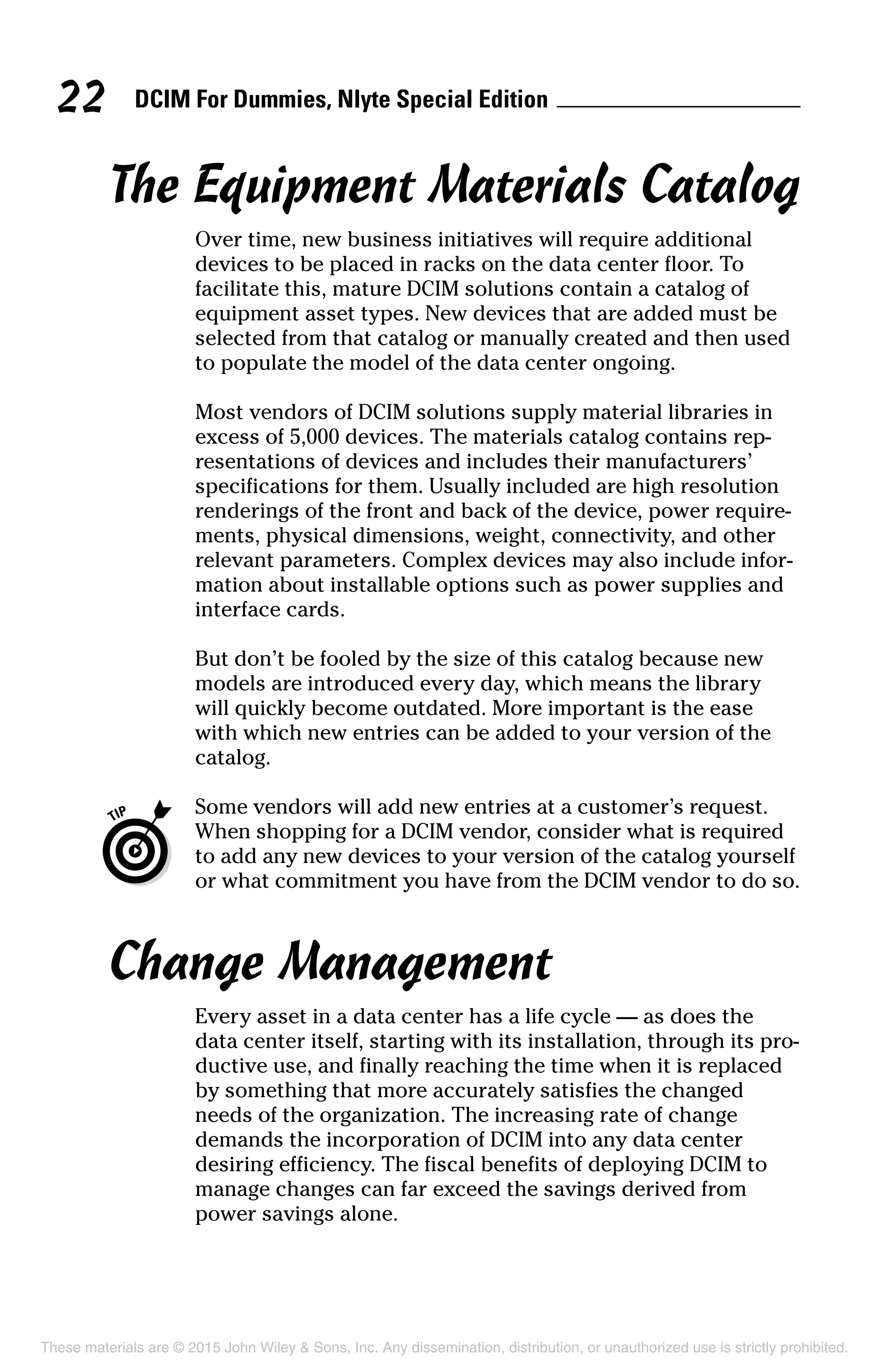 Data center infrastructure management (dcim) for dummies | PDF