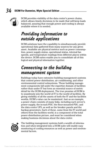 Data center infrastructure management (dcim) for dummies | PDF