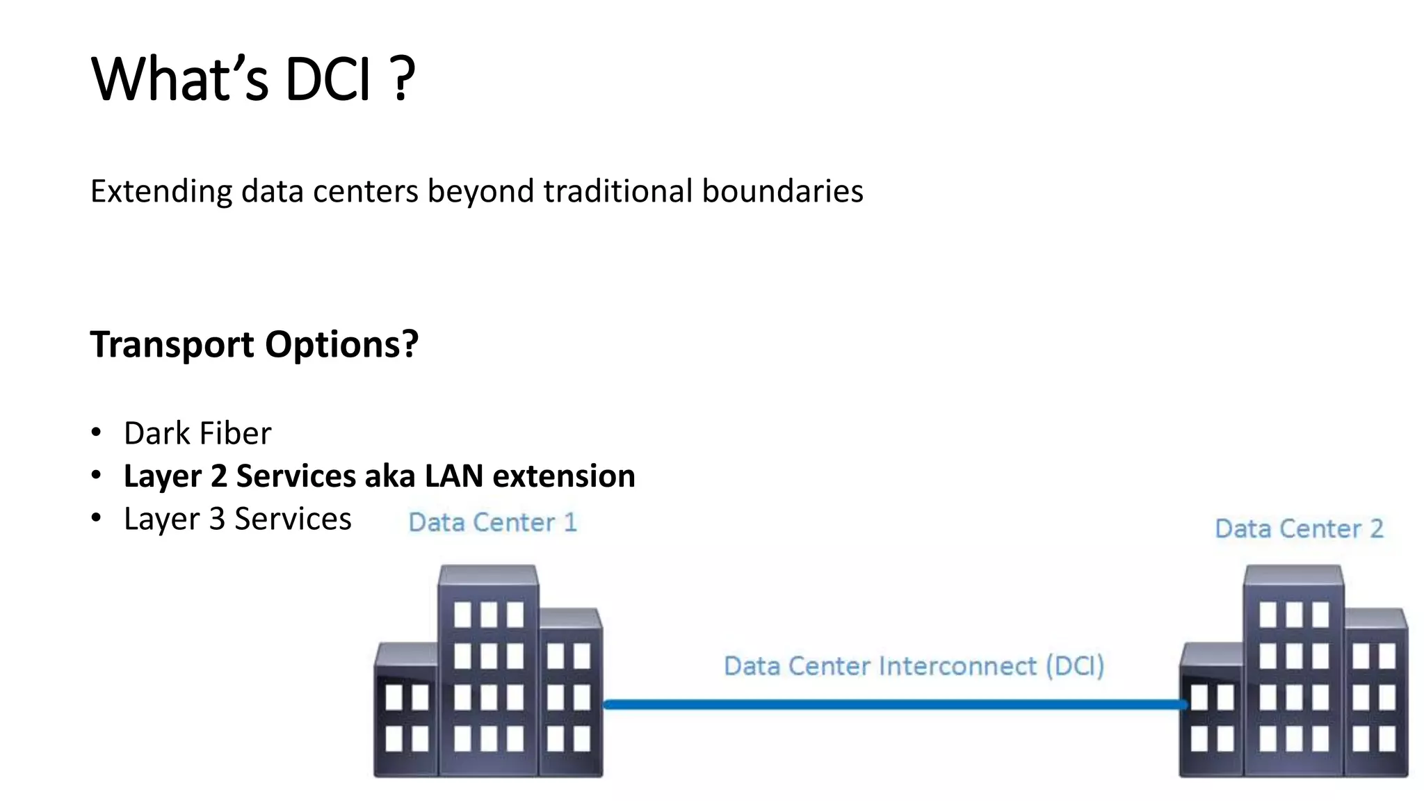 Data Center Interconnect | PPTX
