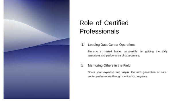 Data Center Management Certification.pdf | Information Services Industry | Industries