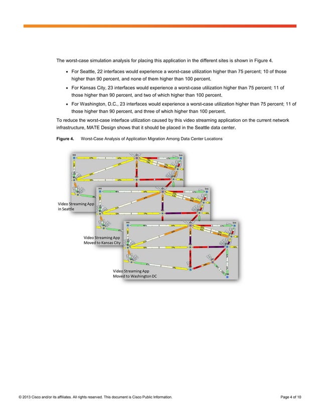 Data Center Migration and Network Bandwidth Assessments with Cisco MATE Design (White Paper) | PDF
