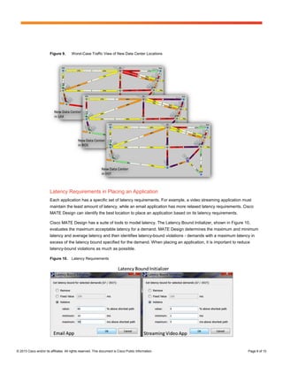Data Center Migration and Network Bandwidth Assessments with Cisco MATE ...