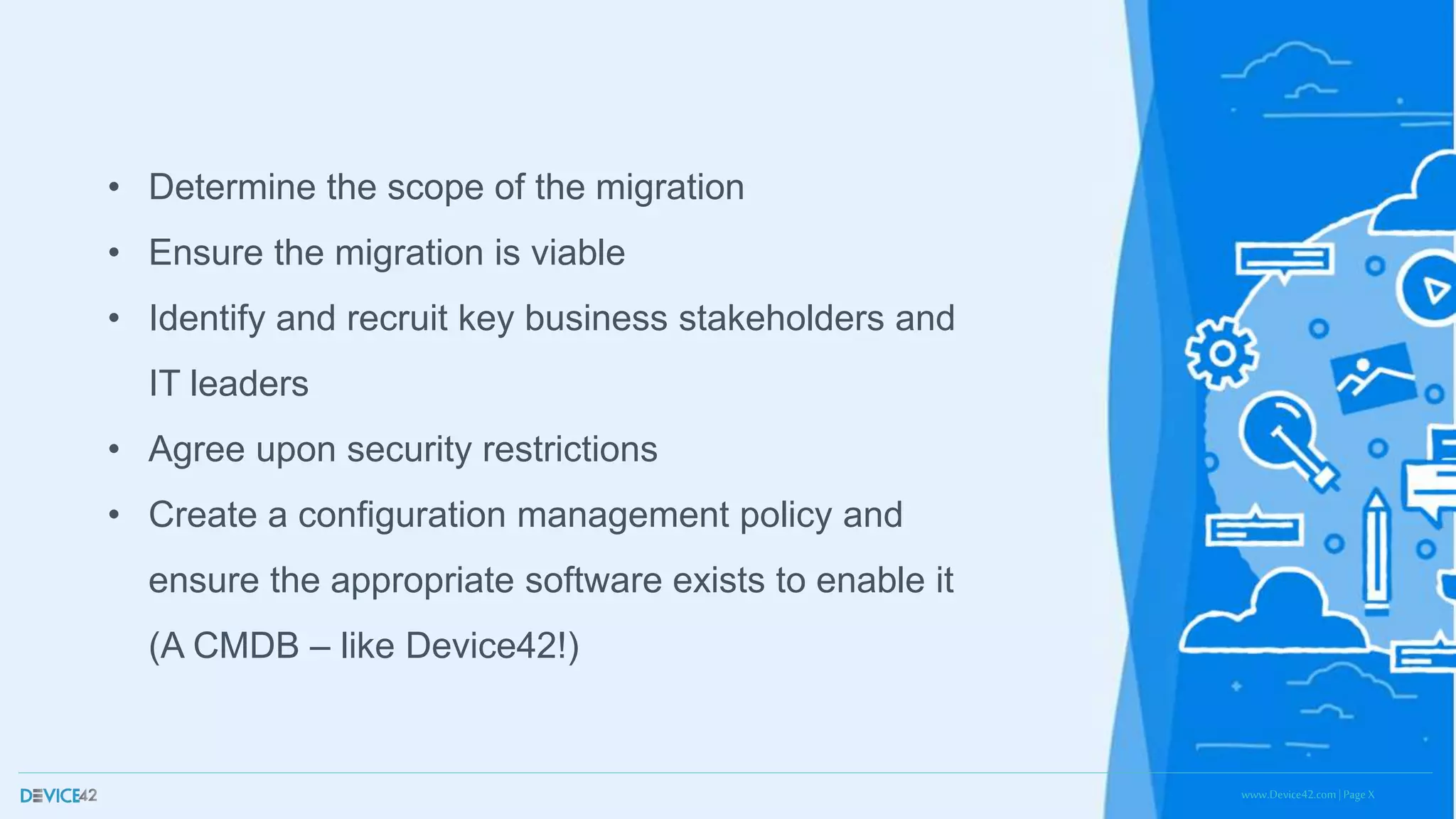 Data Center Migration Roadmap | PPTX