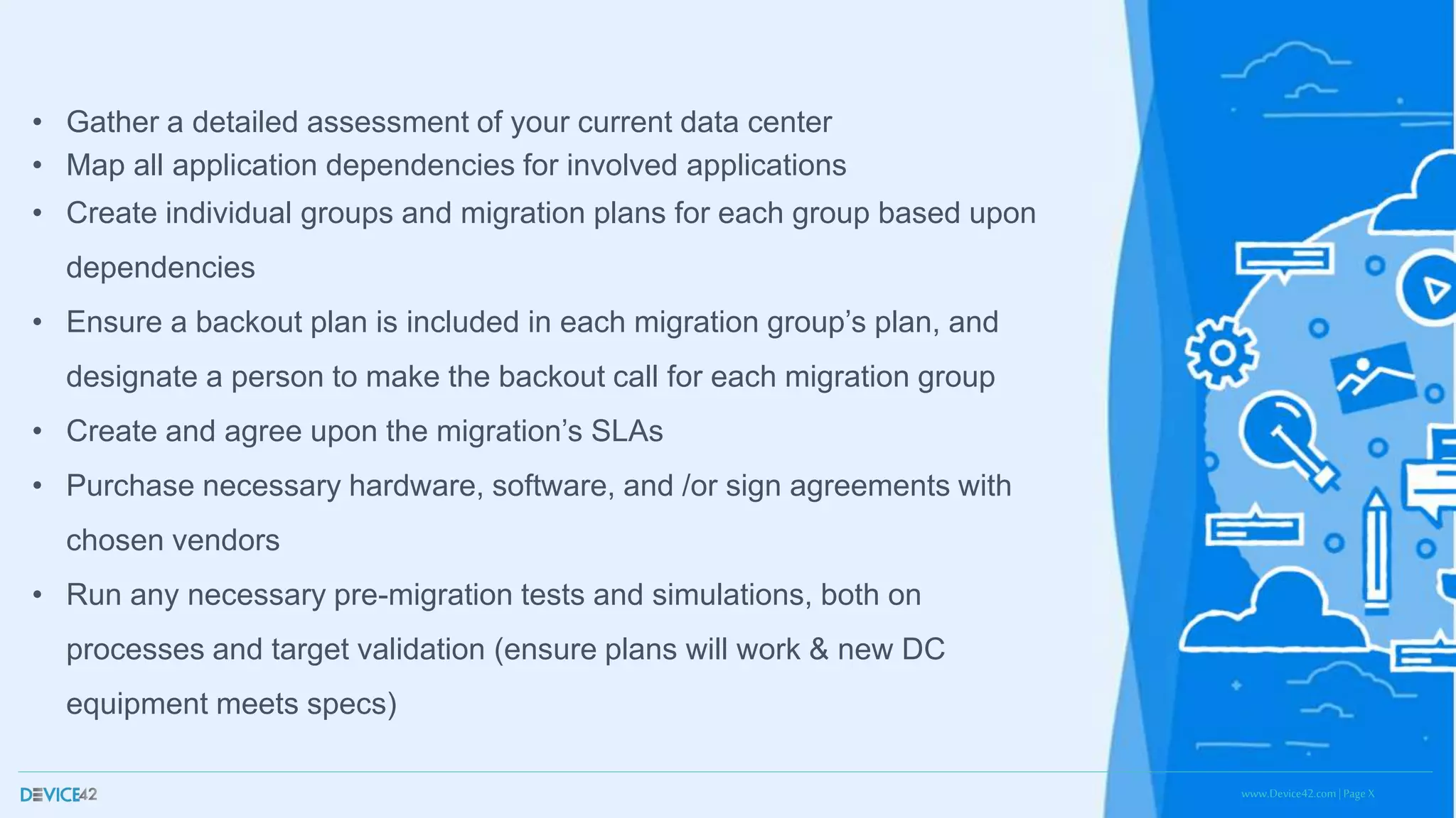 Data Center Migration Roadmap | PPTX