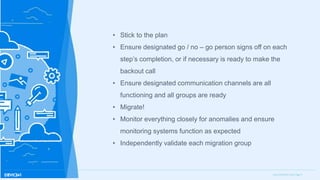 Data Center Migration Roadmap | PPT