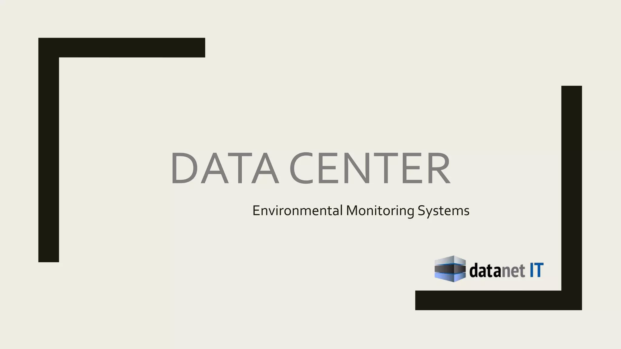 Data Center Monitoring Systems | PPTX