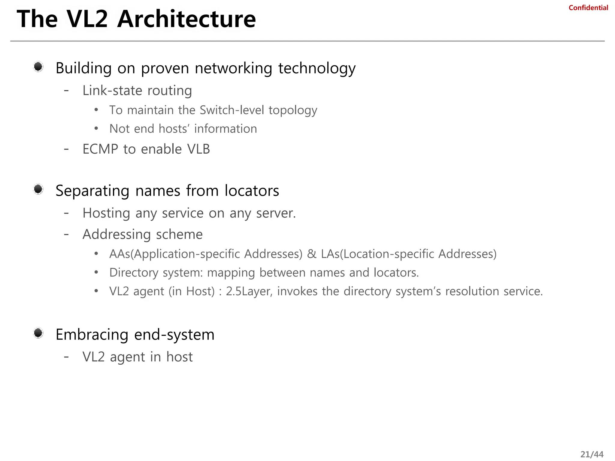 Data center network architectures v1.3 | PPTX