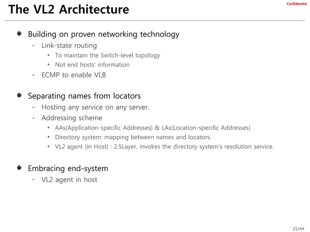 Data center network architectures v1.3 | PPTX