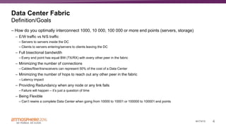 Data center network reference architecture with hpe flex fabric | PPTX