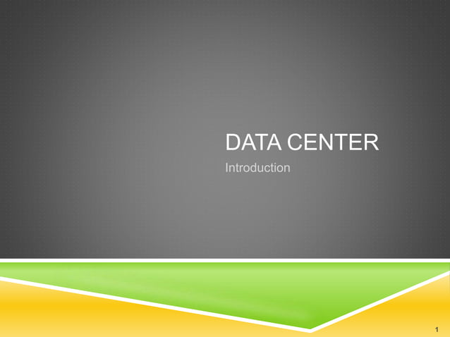 DATA CENTER | PPTX