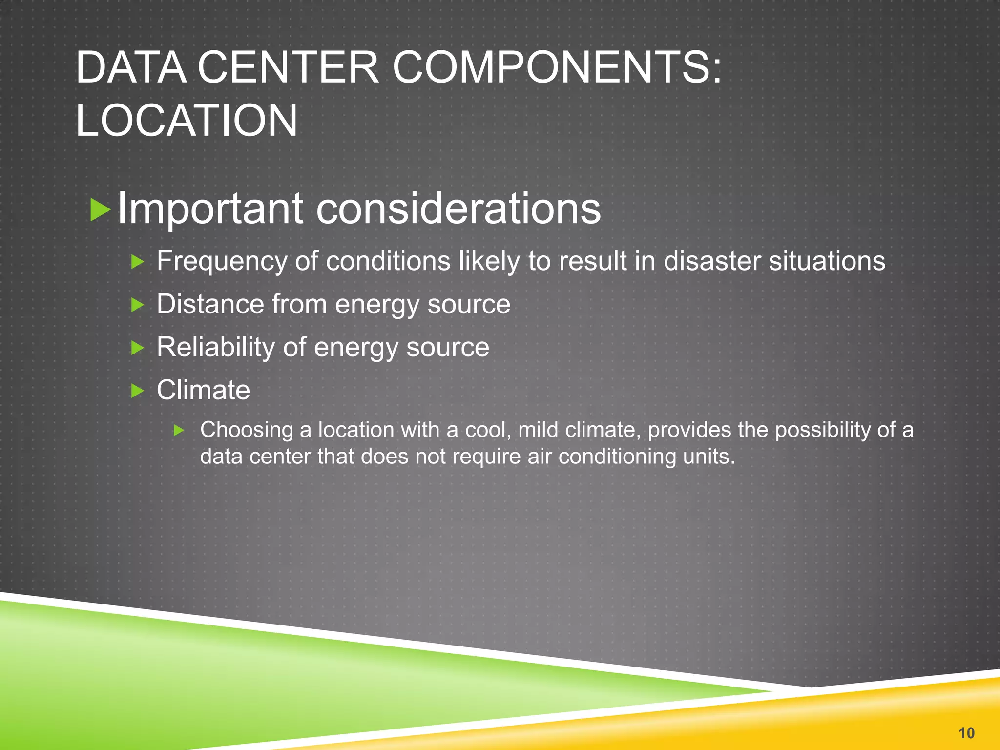 Datacenter overview | PPTX