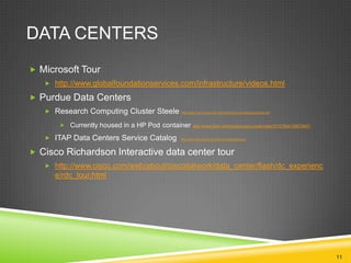 Datacenter overview | PPTX