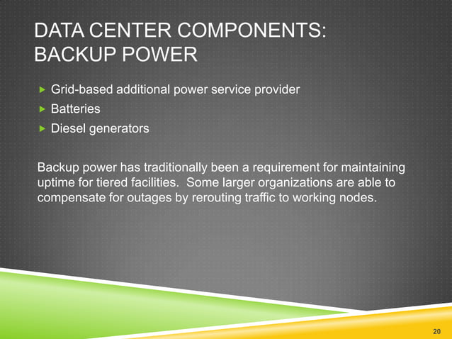 Datacenter overview | PPTX