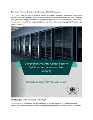 Data Center Perimeter Security in KSA.pdf